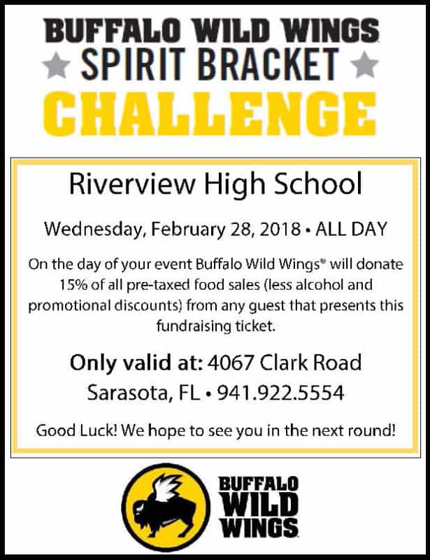 Eat Wings to Help RHSF Raise Money! - Riverview High School Foundation